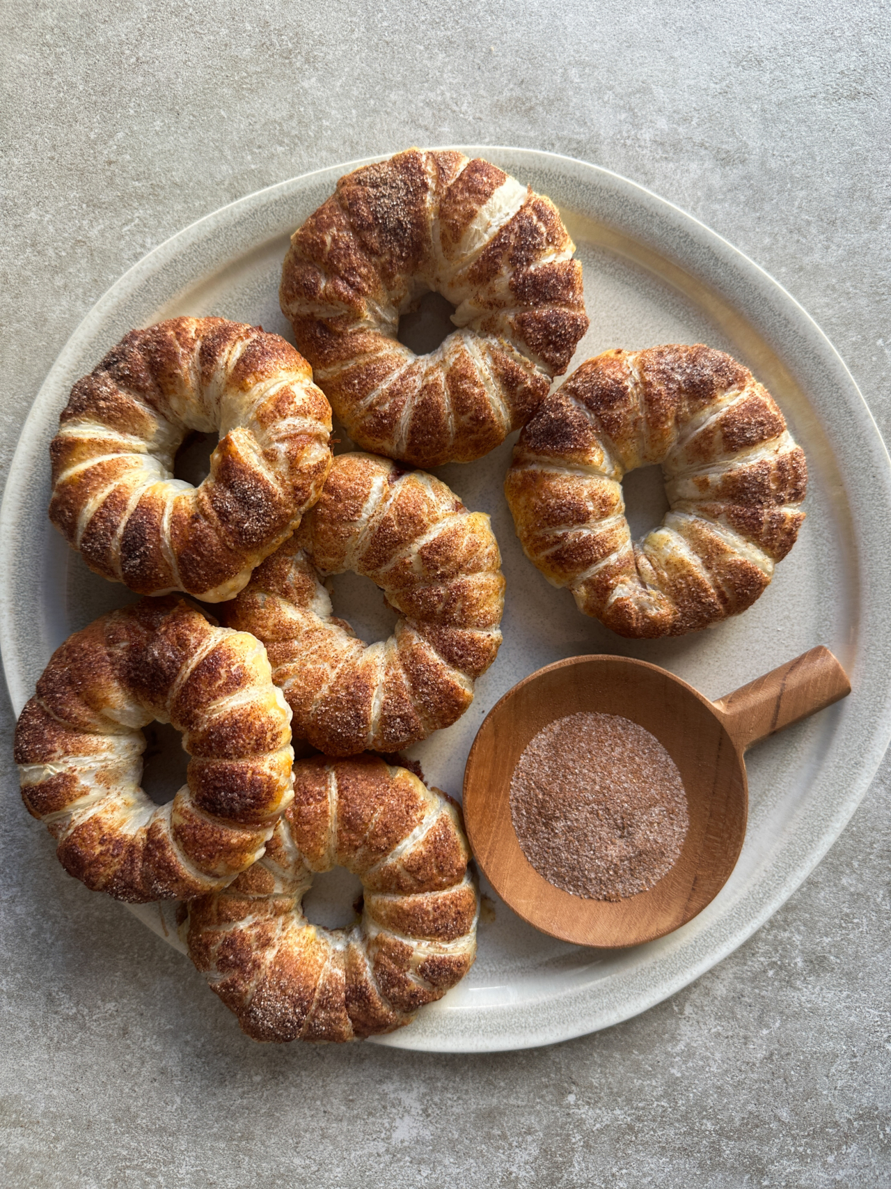 Apple Puff Pastry Doughnuts | margauxfood.ca